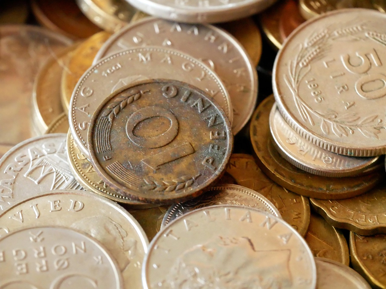 Argent Pièces De Monnaie Penny - Photo gratuite sur Pixabay - Pixabay
