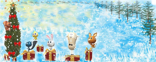 Christmas Winter Animals - Free photo on Pixabay - Pixabay