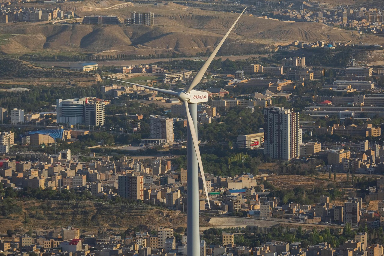 Windmill Metropolis Landscape - Free photo on Pixabay - Pixabay