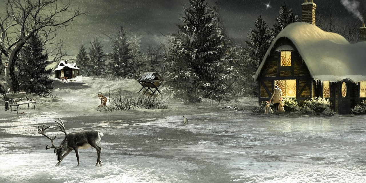 Reindeer House Children - Free photo on Pixabay