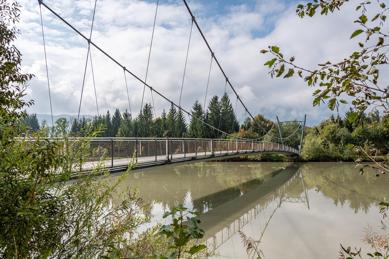 Pont Suspendu Salzach L'Autriche - Photo gratuite sur Pixabay