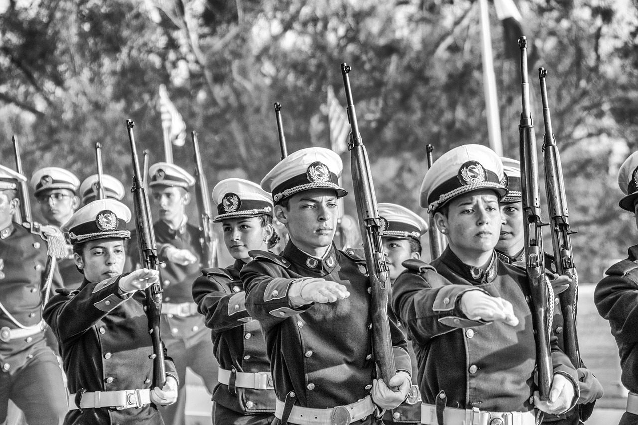 Military Parade Rifles - Free photo on Pixabay