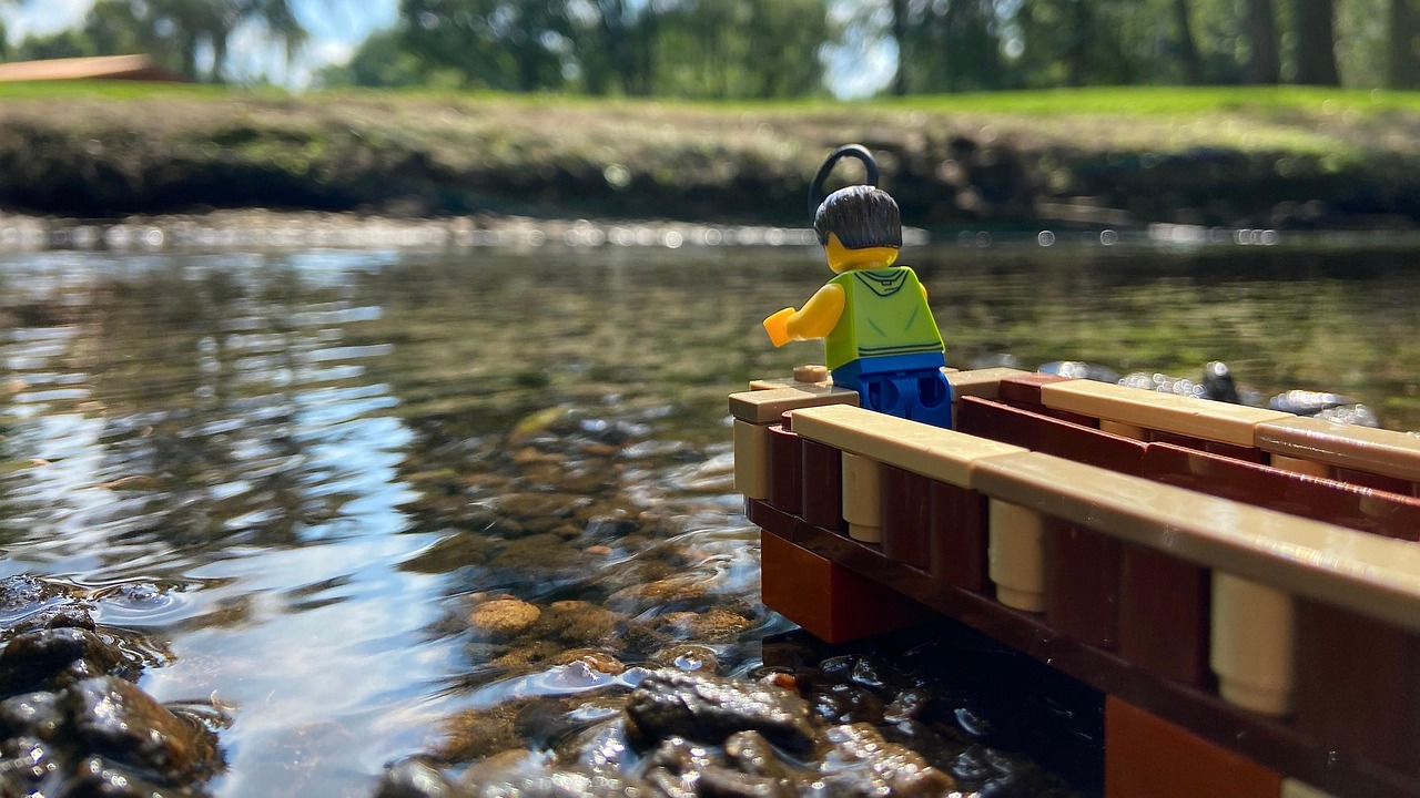Lego Lake Stream - Free photo on Pixabay