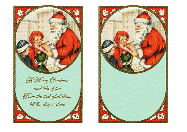 Retro Kerst Afbeeldingen