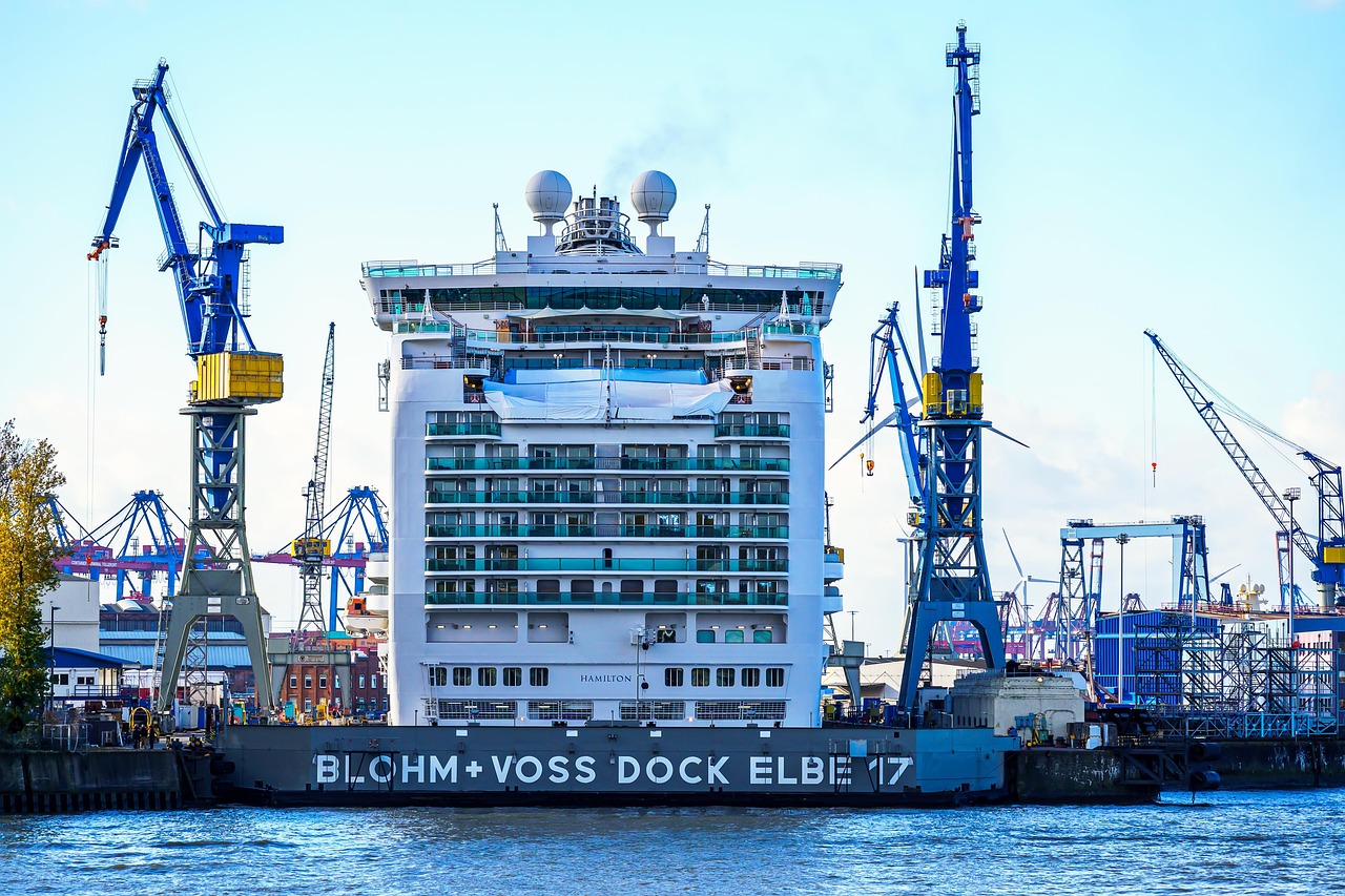 Cruise Ship Shipyard Industrial - Free photo on Pixabay - Pixabay