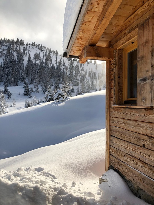 Hut Wooden Snow - Free photo on Pixabay
