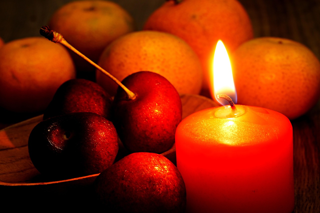Cherry Candle Light Fruit - Free photo on Pixabay - Pixabay