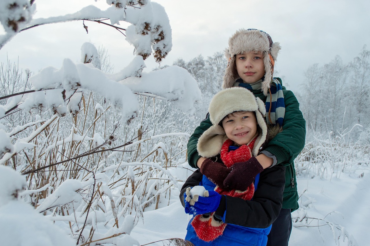 Winter Season Pictures For Children