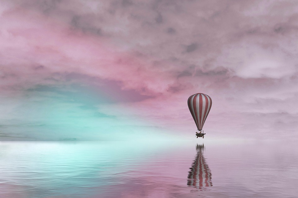 Hot Air Balloon Sea Travel - Free photo on Pixabay