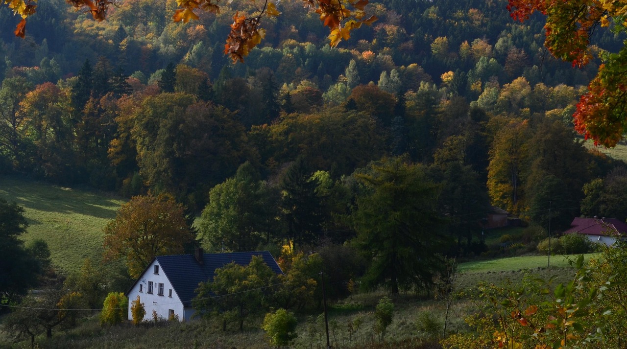 Autumn House Nature Free Photo On Pixabay
