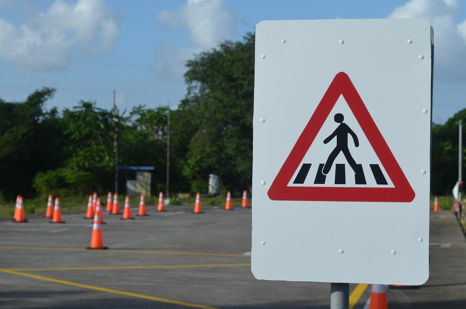 Pedestrian Crossing Sign Traffic - Free photo on Pixabay