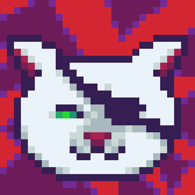 Katt Pfp Hvit Pixel - Gratis bilde på Pixabay - Pixabay