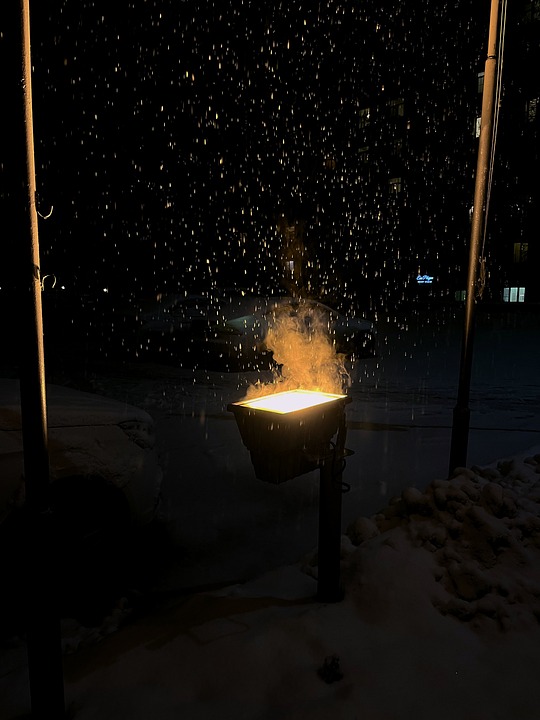 Light Snow Night - Free photo on Pixabay - Pixabay
