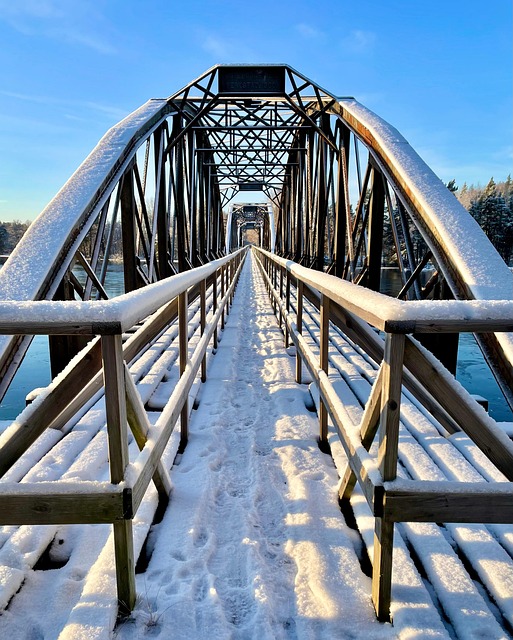 Bridge Snow Winter - Free photo on Pixabay
