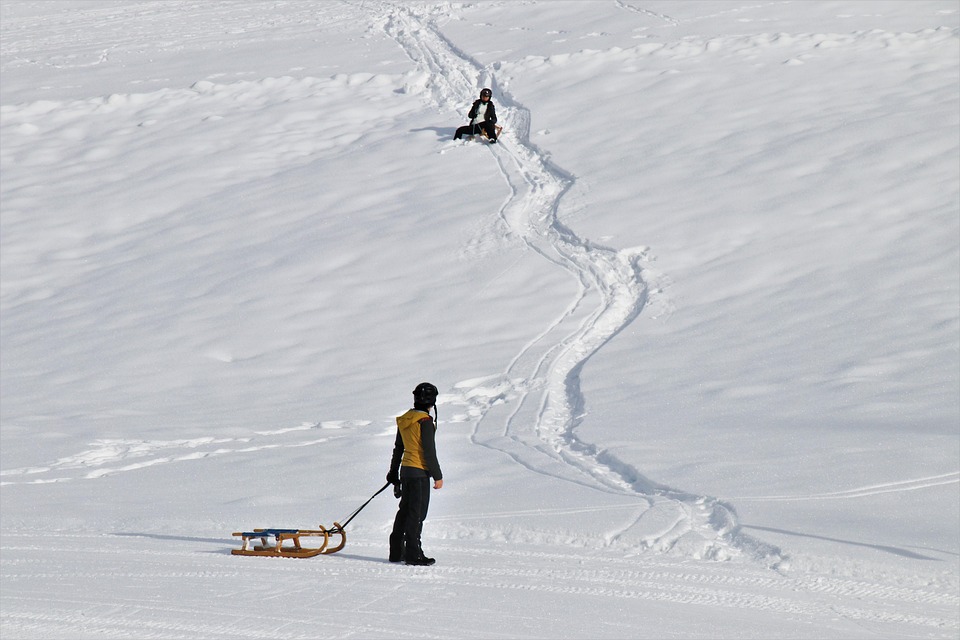 White Snow Sled - Free photo on Pixabay - Pixabay