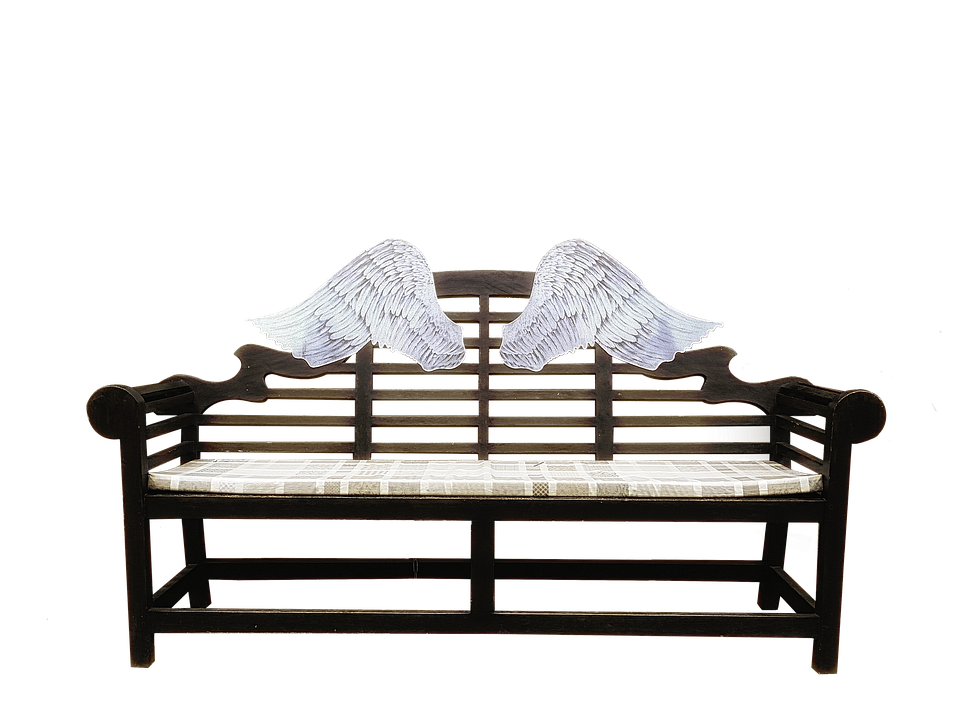 Download Bench Angel Sitting Royalty-Free Stock Illustration Image ...