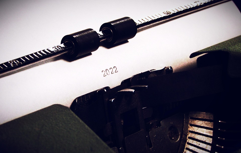 Typewriter Year 2022 - Free photo on Pixabay - Pixabay