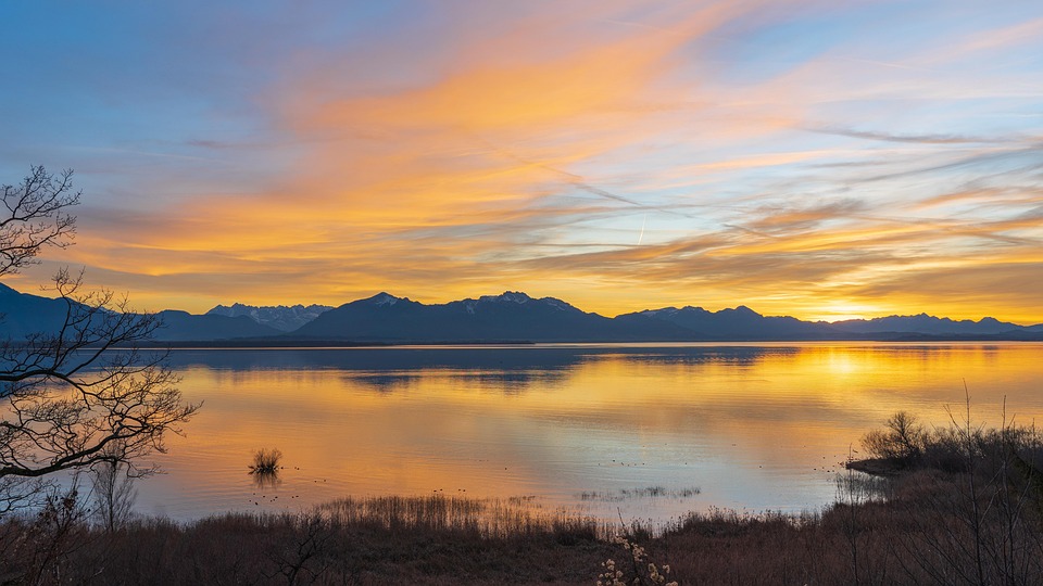 Nature Lake Sunset - Free photo on Pixabay