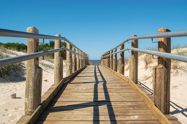 Beach Bridge Destination - Free photo on Pixabay