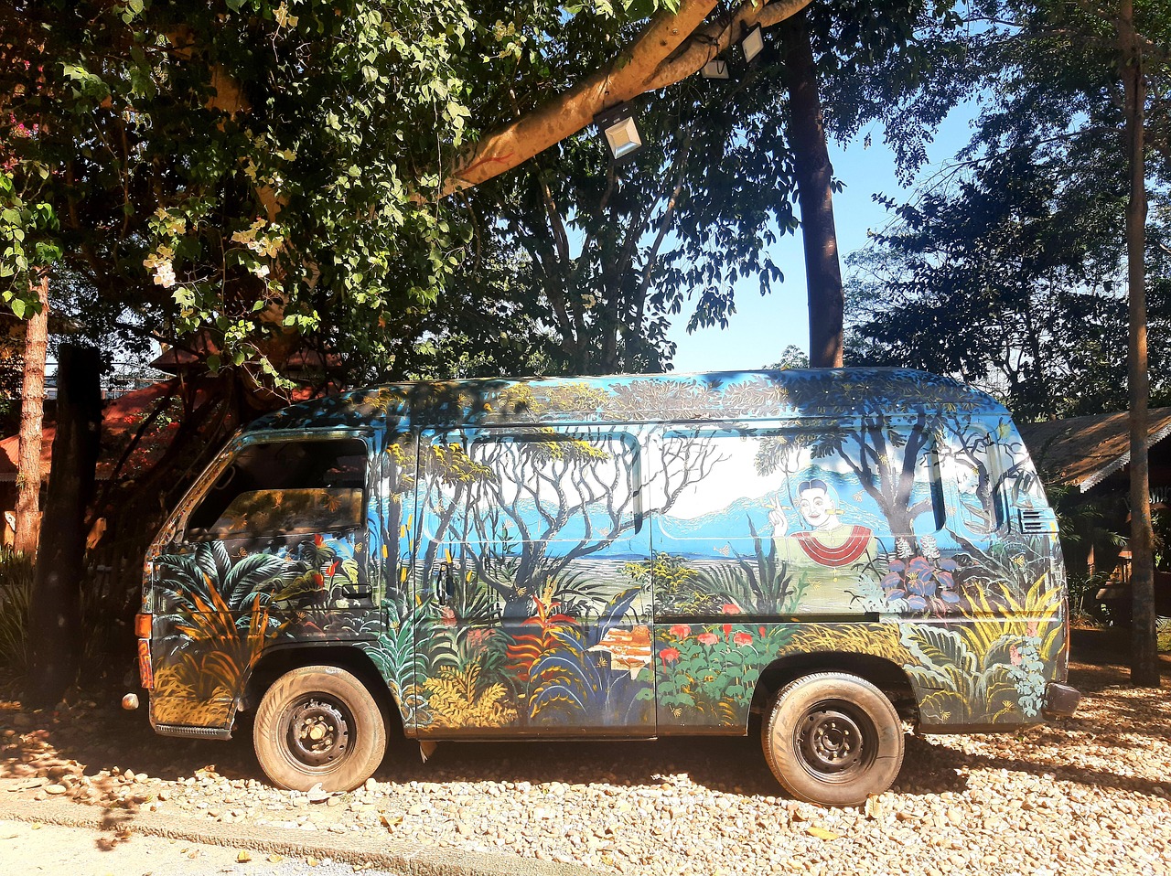 Carro Pintura Van Inglês - Foto gratuita no Pixabay - Pixabay