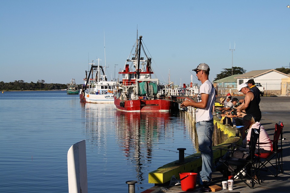 Fishing Angler Jetty - Free photo on Pixabay