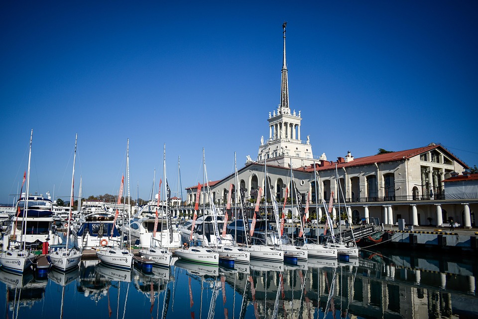 Russia Marina Boats Free Photo On Pixabay 2137