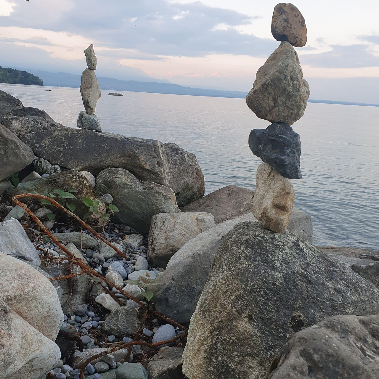 Piedra En Equilibrio Zen Lago - Foto gratis en Pixabay - Pixabay