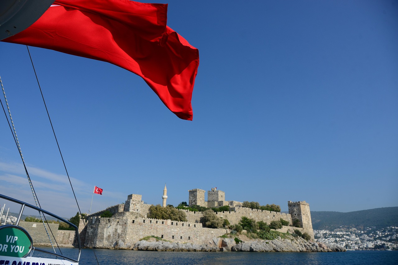 Turkey Castle Blue Sky - Free photo on Pixabay