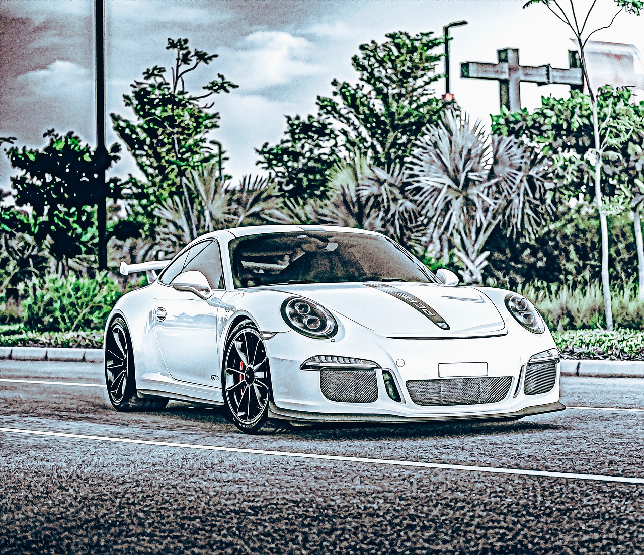 Download Porsche 911 Gt3 Rs, Porsche, Car. Royalty-Free Stock ...