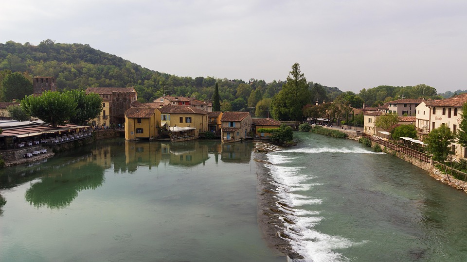 Borghetto Italien Mincio-Fluss - Kostenloses Foto auf Pixabay