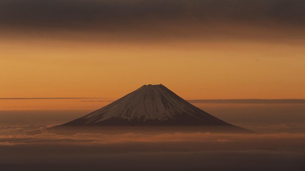 富士山 雪 云 - Free video on Pixabay