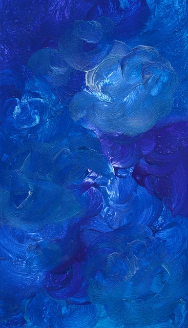 Painting Acrylic Blue - Free photo on Pixabay - Pixabay
