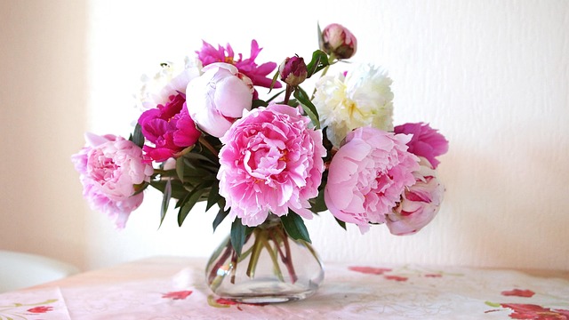 Peonies Flowers Vase Flower - Free photo on Pixabay