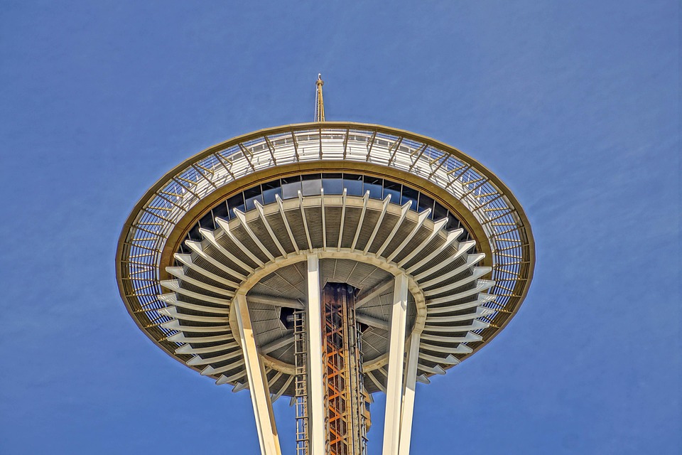 Seattle Space Needle Tengara - Foto gratis di Pixabay - Pixabay