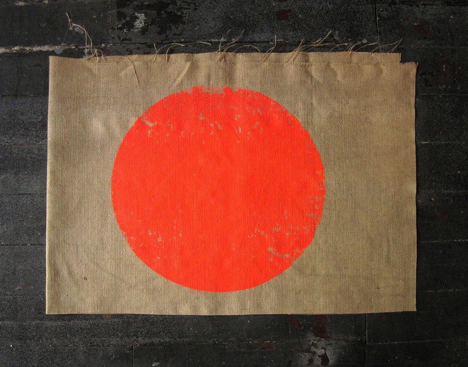 Japan Flag Linen - Free photo on Pixabay - Pixabay