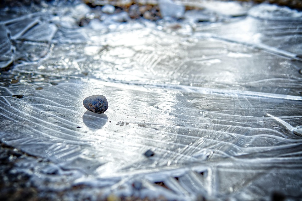 Stone Frozen Winter - Free photo on Pixabay