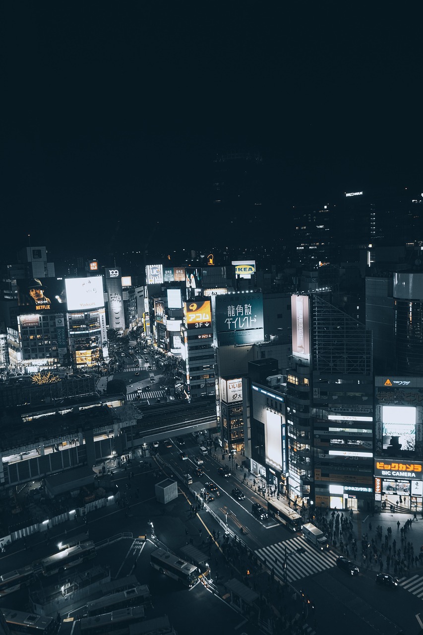 Shibuya Tokyo Night - Free photo on Pixabay