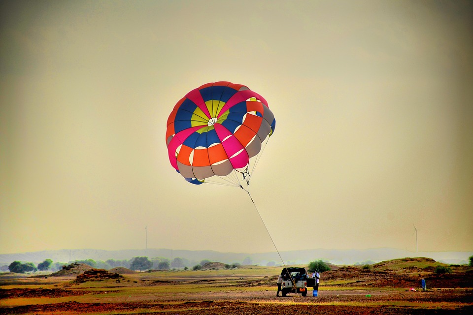 Parachute Ascensionnel Désert Sur - Photo gratuite sur Pixabay