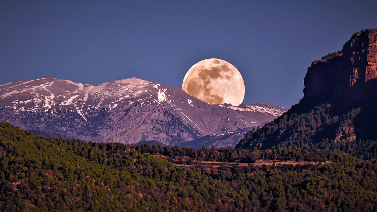 Luna Naturaleza Brilante - Foto gratis en Pixabay