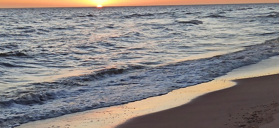 Strand Zonsopkomst Natuur - Gratis foto op Pixabay - Pixabay