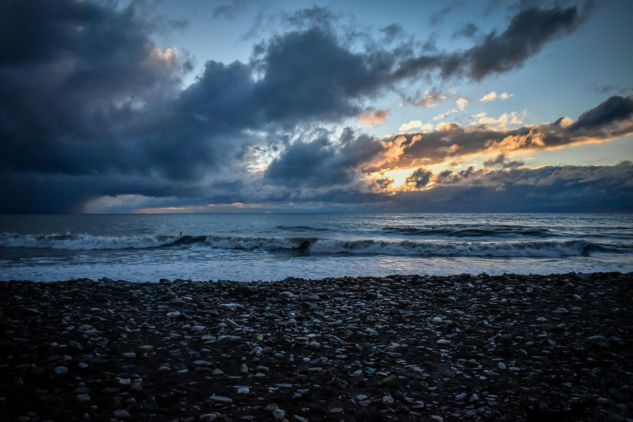 Playa Mar Atardecer - Foto gratis en Pixabay - Pixabay
