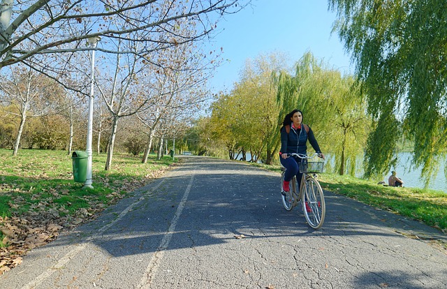 Woman Riding Bicycle - Free photo on Pixabay
