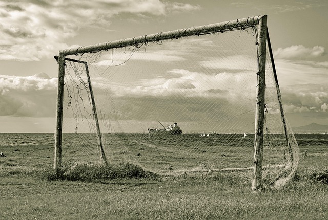 Goalpost Football Sea - Free photo on Pixabay