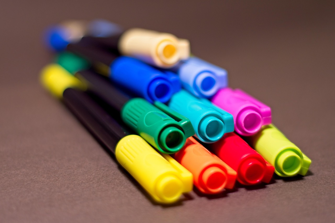 Los Colores Rotulador Creatividad - Foto gratis en Pixabay - Pixabay