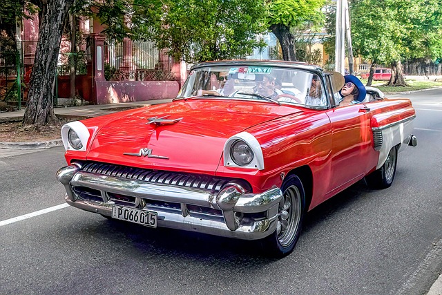 Mobil Antik Almendrón Atap - Foto gratis di Pixabay
