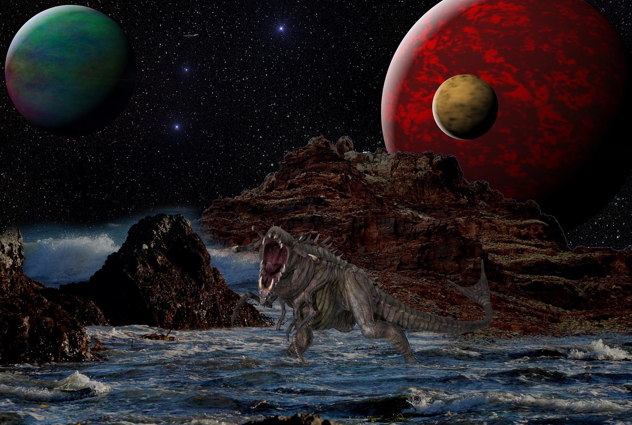Space Dinosaur Planets - Free photo on Pixabay - Pixabay
