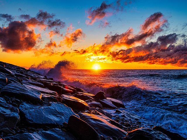 Sunset Sea Twilight - Free photo on Pixabay - Pixabay