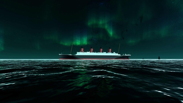 Northern Lights Titanic Sea - Free photo on Pixabay