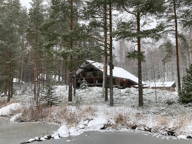 Cabane En Rondins Neige Front De - Photo gratuite sur Pixabay - Pixabay