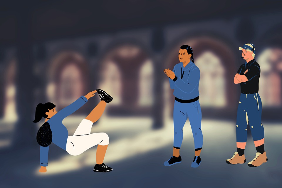 Download Audition, Dance, Exercise. Royalty-Free Stock Illustration ...